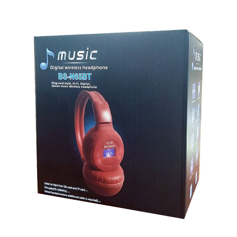 هدفون بی سیم مدل BS-N65BT 2021 - امتحانی موبایل